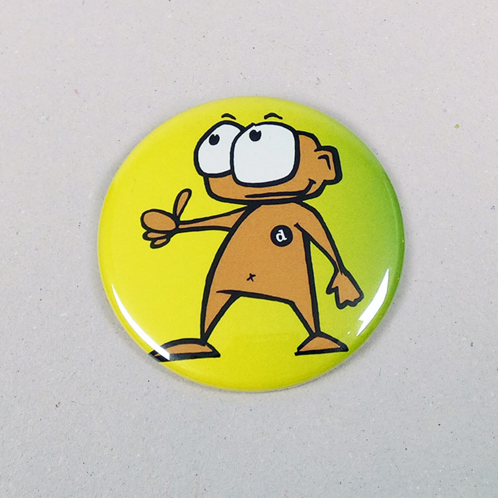 37mm Buttons mit Clip / METALLIC - dailybuttons in Berlin